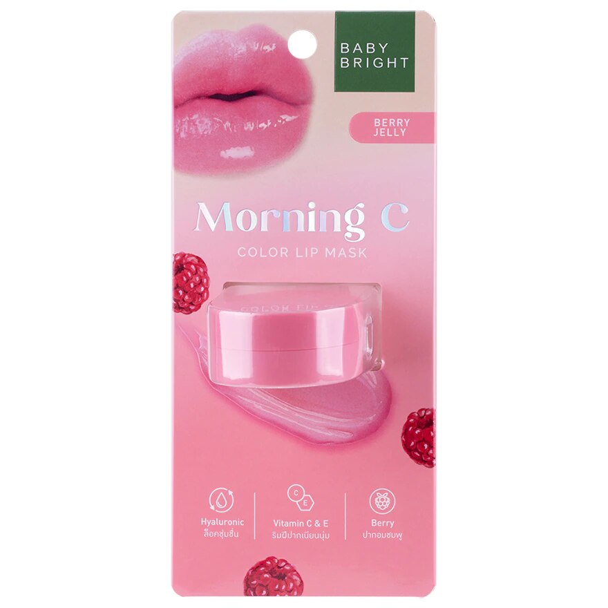 Baby Bright Morning C Color Маска для губ Berry Jelly 3,8 г. / Baby ...